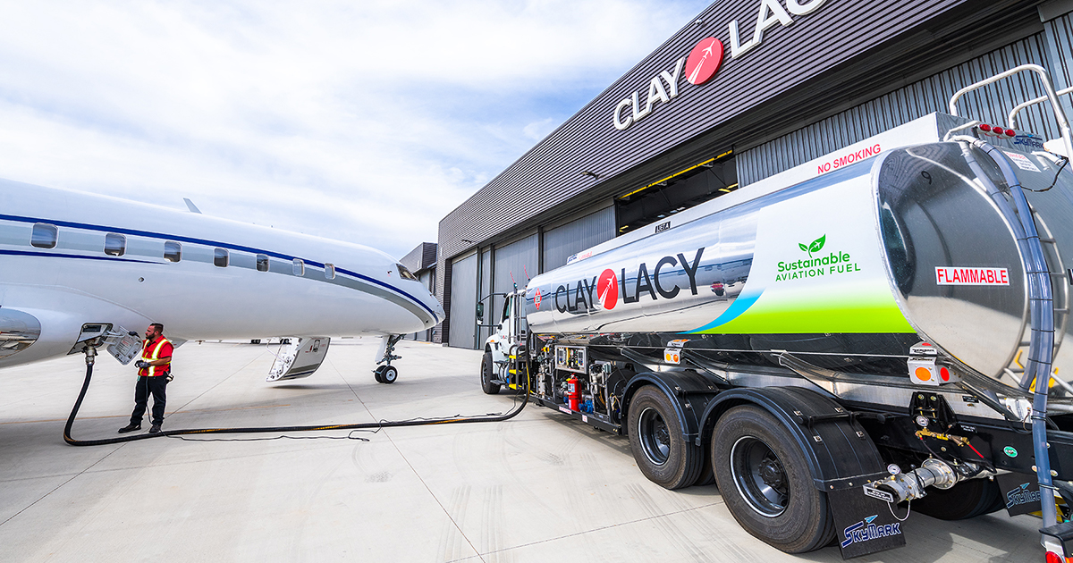 Sustainable Aviation Fuel (SAF): Sustainable Fuel Answers | Clay Lacy
