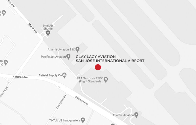 Jet Charter at San Jose International Airport | Clay Lacy Aviation